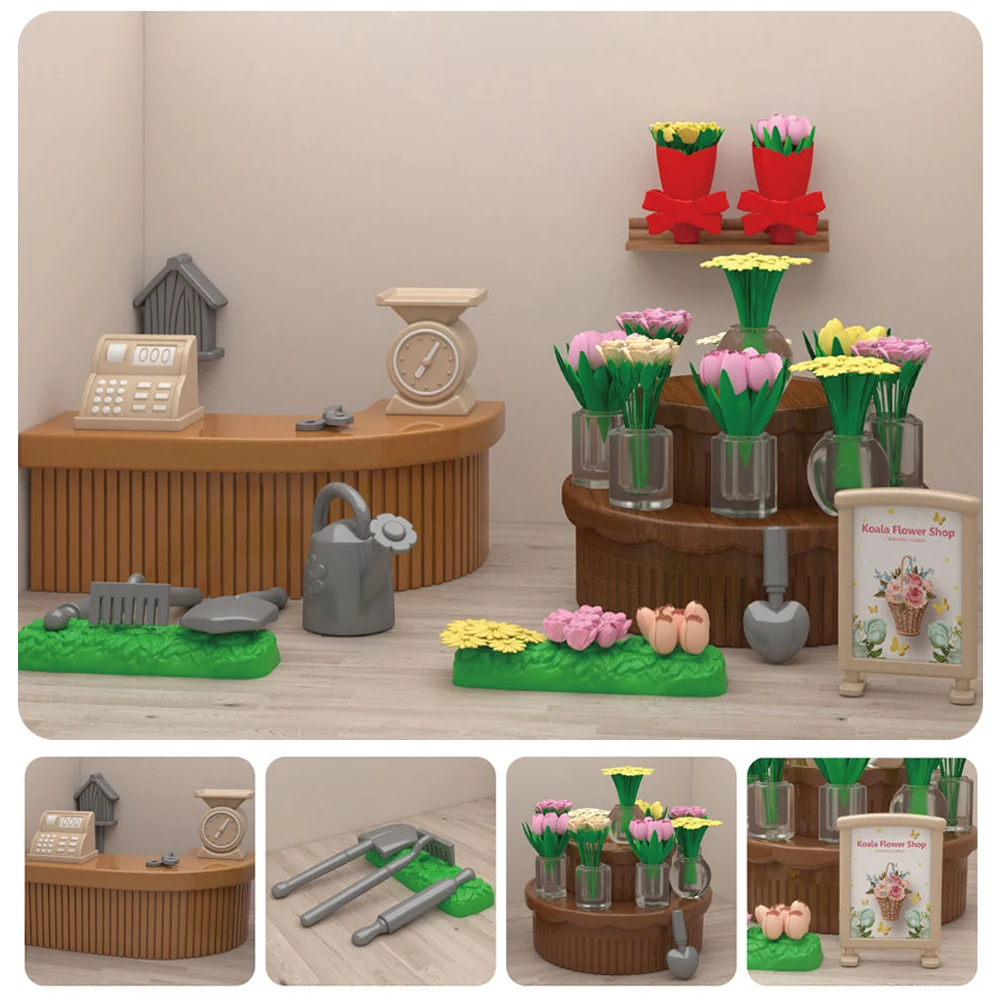 1-12-Dollhouse-Furniture-Living-Bedroom-Kitchen-Bathroom-Set-Forest ...