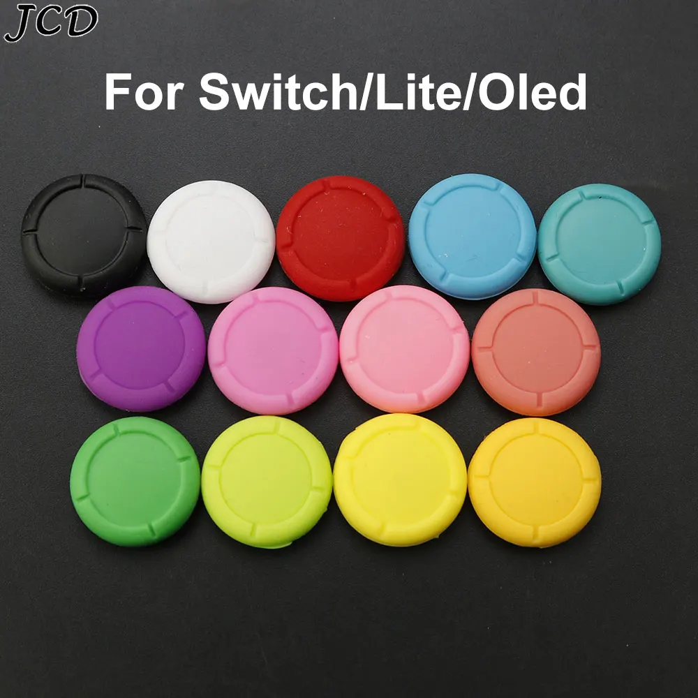 JCD-2PCS-Silicone-Thumb-Stick-Grip-Caps-Rubber-Protective-Skin-Joystick ...
