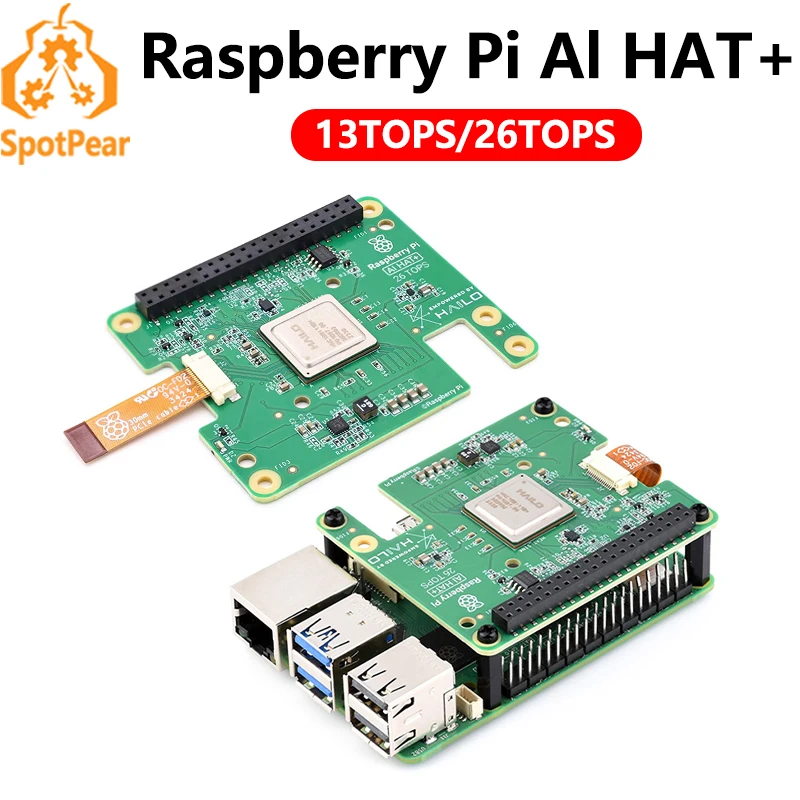 Raspberry-Pi-AI-HAT-Oficial-Original-Hailo-8-8L-13-26Tops-para-Pi5-PCIe ...