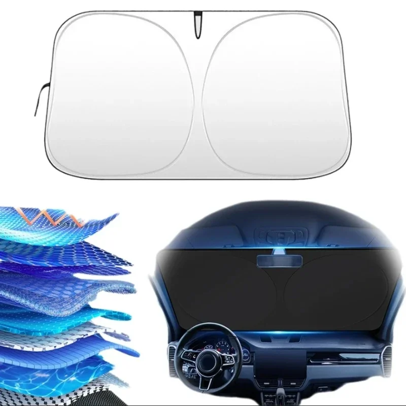 Car Windshield SunShade For Renault Kwid Kadjar Captur Megane Sandero ...