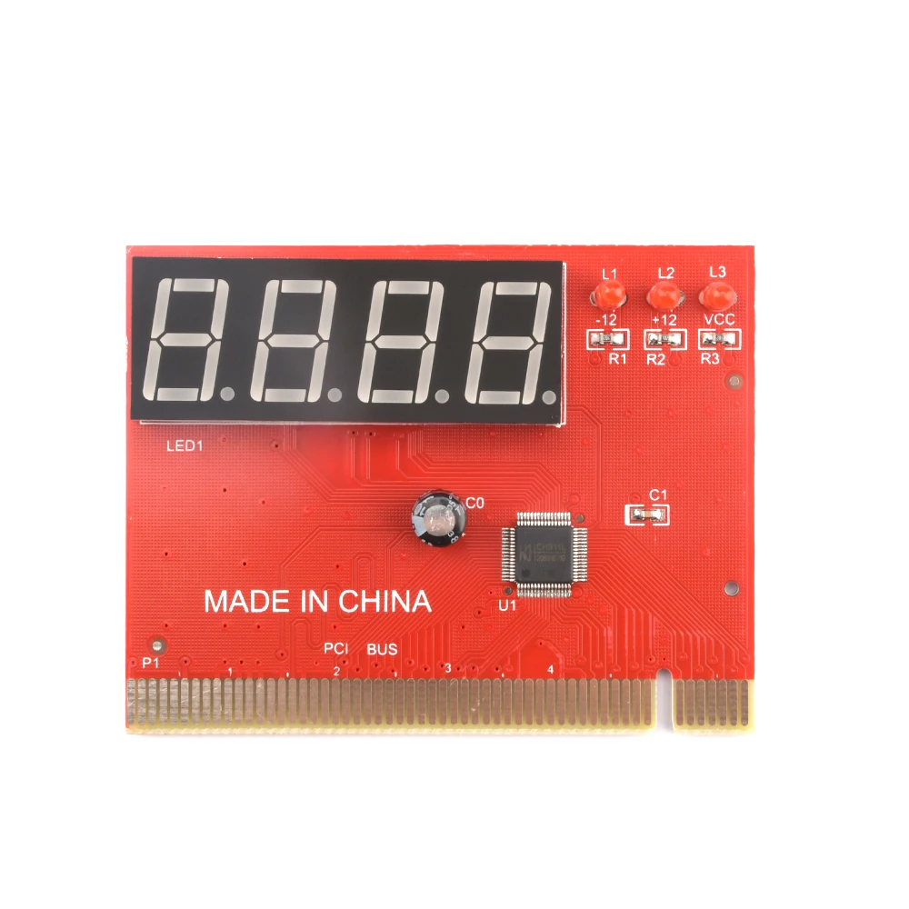 4 Digit PC Computer Mother Board Debug Post Card PCI Motherboard ...