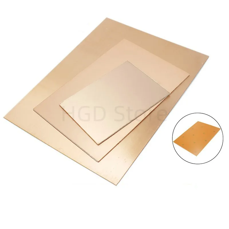 1Pcs/lot FR4 PCB 5x7 7x10 10x15 15x20 20x30 cm Single Side Copper Clad ...