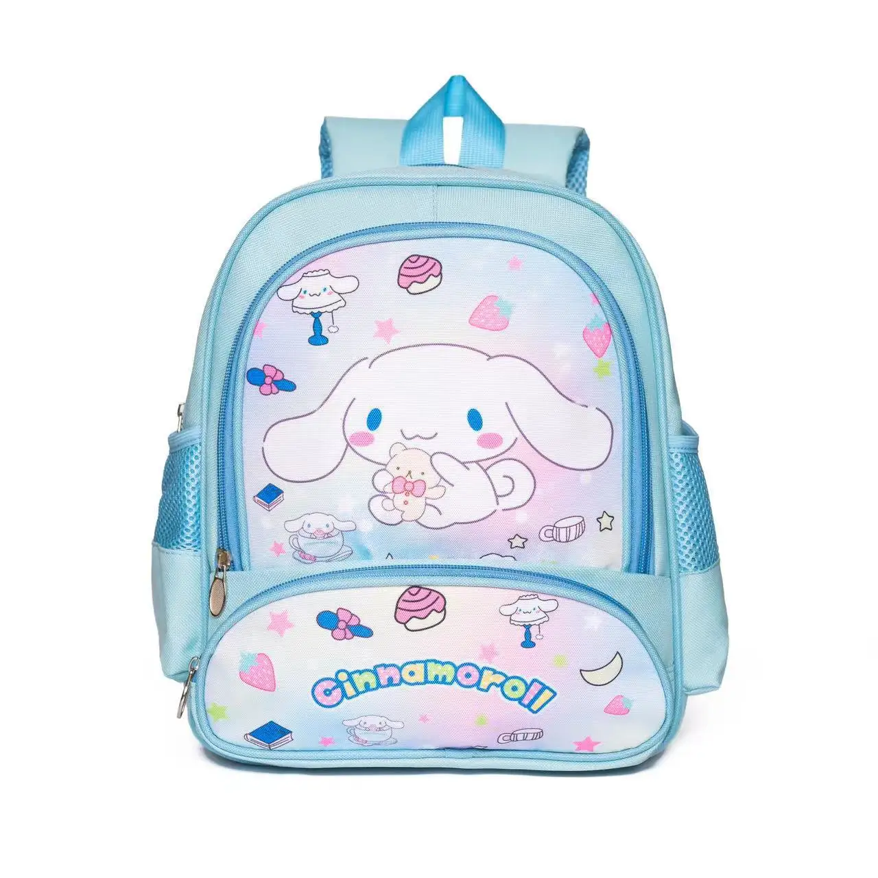 Sanrio Cartoon Cinnamoroll Kawaii Leather Backpack - KawaiiMerch.com