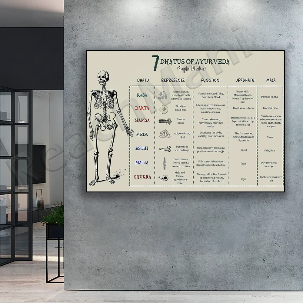 P-ster-de-Ayurveda-infograf-a-de-Ayurveda-Dhatus-Sapta-7-Dhatus-de ...