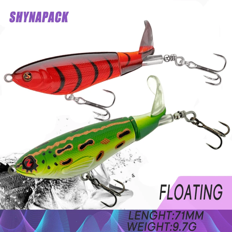 Pesca-Topwater-Whopper-Plopper-Popper-FIshing-Lure-90mm-15g-Artificial ...