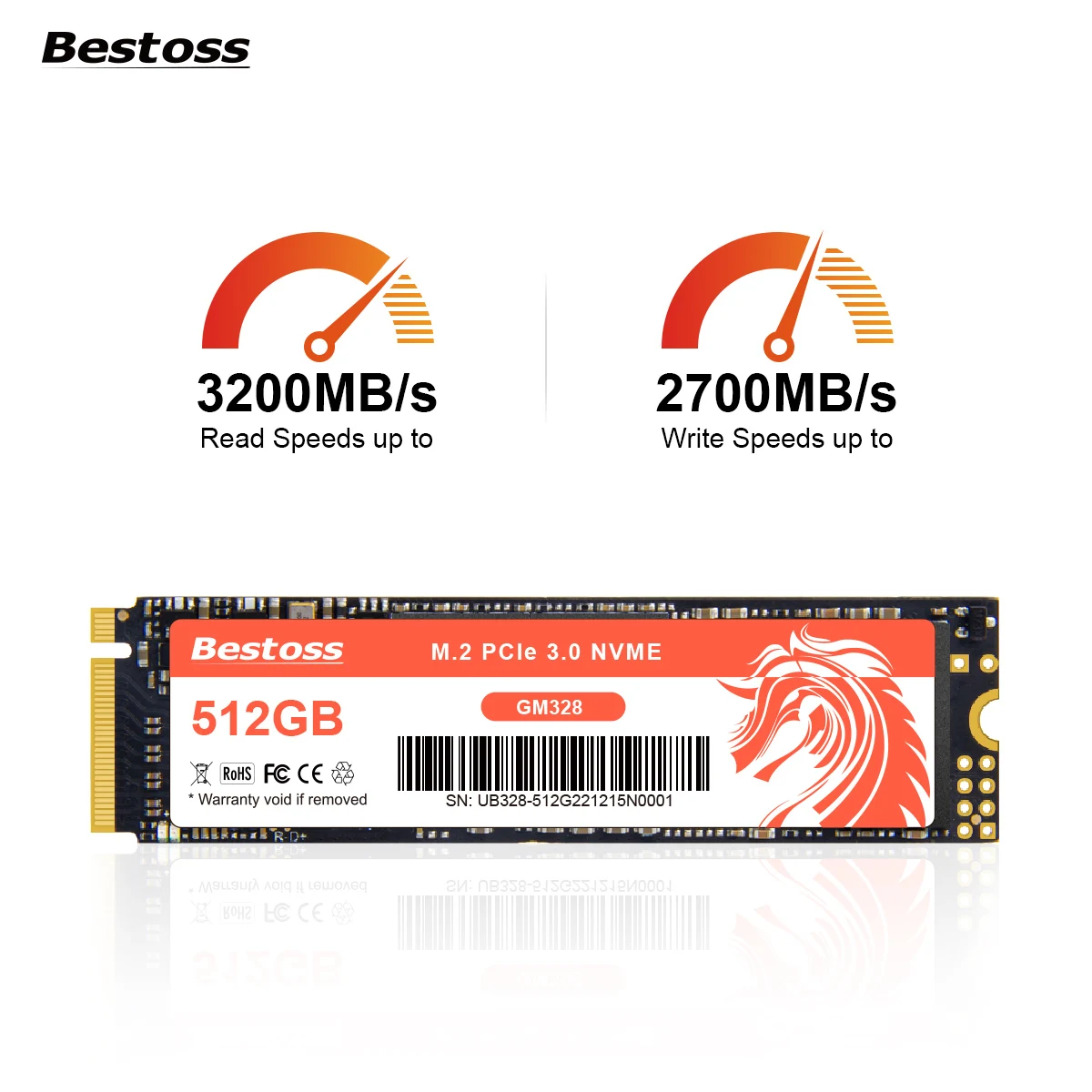 Bestoss NVMe M2 SSD 1TB โน้ตบุ๊ค SSD NVMe M2 256GB คีย์บอร์ดเกม DIY ...