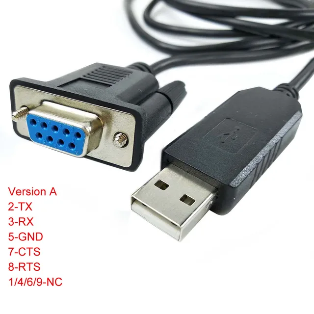 Silicon Labs CP210x USB to UART Bridge COM3 Serial rs232 to DB9 Female ...