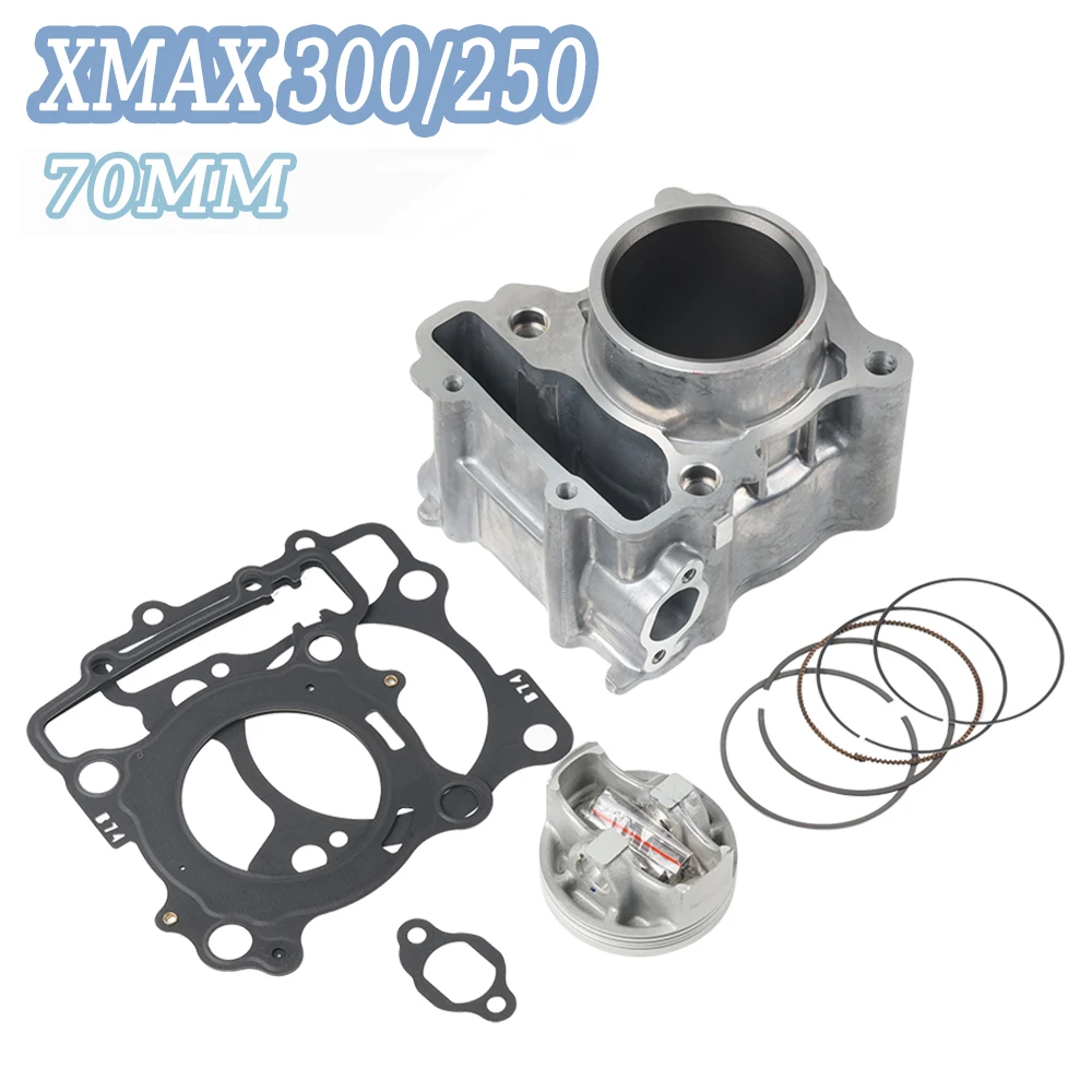 Motorcycle-Cylinder-Block-Gasket-KIT-Piston-Set-Ring-for-YAMAHA-XMAX-X ...