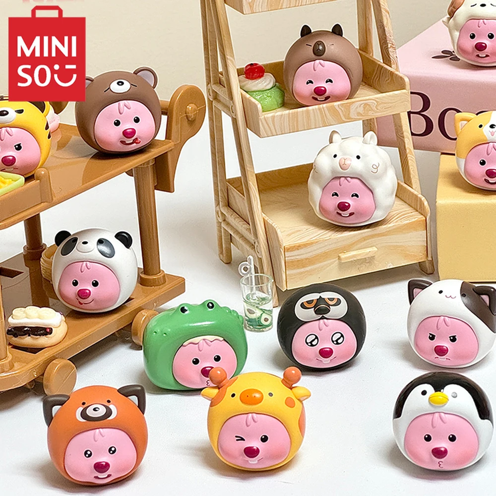 MINISO-Anime-Figures-Loopy-Animal-Series-Blind-Box-Model-Doll-Toys ...