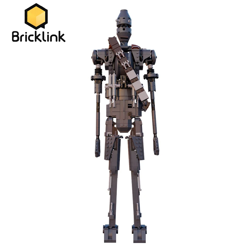Bricklink MOC Figures Space Wars Assassin Robots The Empire Strikes Back IG 88 Clone Wars Robot ...
