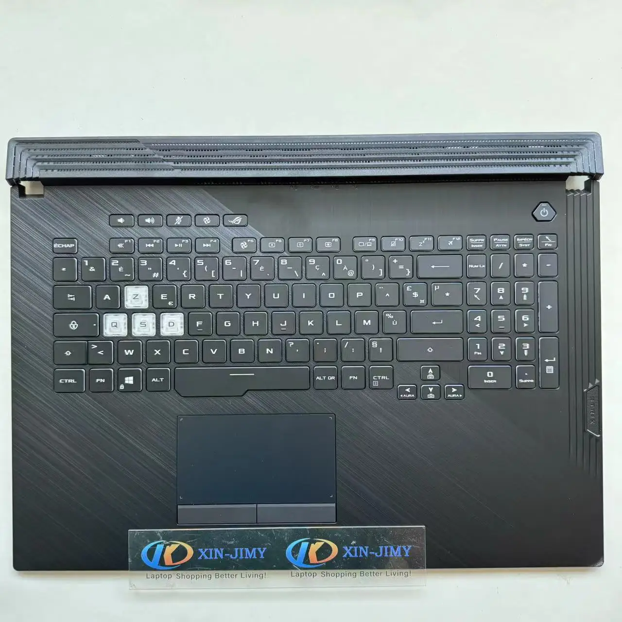 XIN-French AZERTY RGB Laptop Keyboard For Asus ROG Strix G17 G731 G731G ...