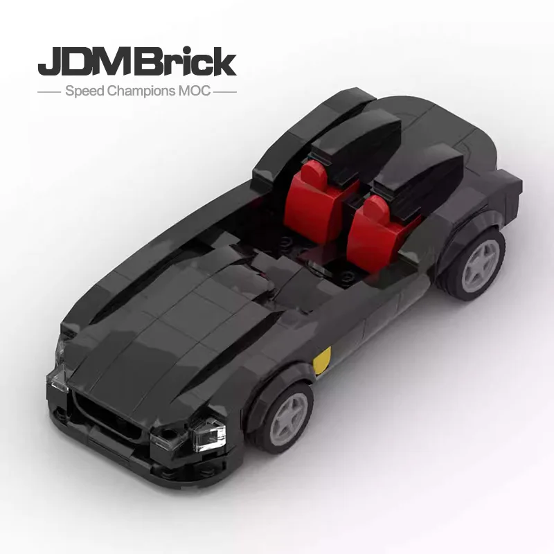 MOC-domestically-produced-red-and-black-supercar-building-block-self ...