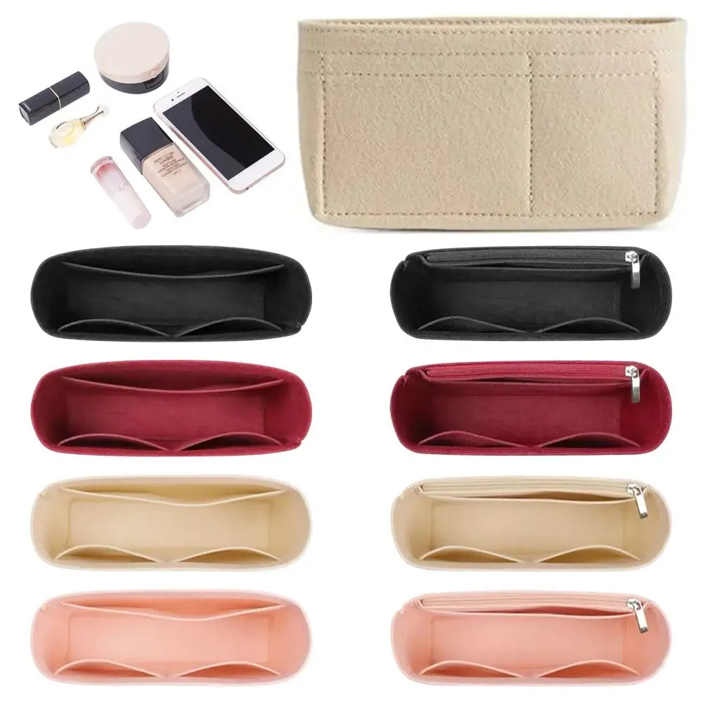 Multi-Pocket Bag The Liner Bag Felt Purse Insert Handbag Liner Bag ...