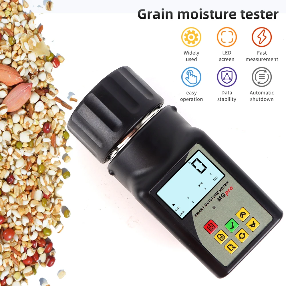 GM-pro-Smart-Moisture-Meter-For-25-Kinds-Grains-Humidity-Tester-Corn ...