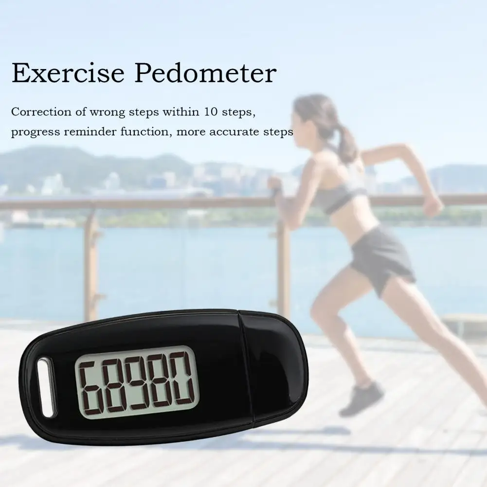 Usb-Step-Counter-Compact-Pedometer-Compact-Rechargeable-3d-Pedometer ...