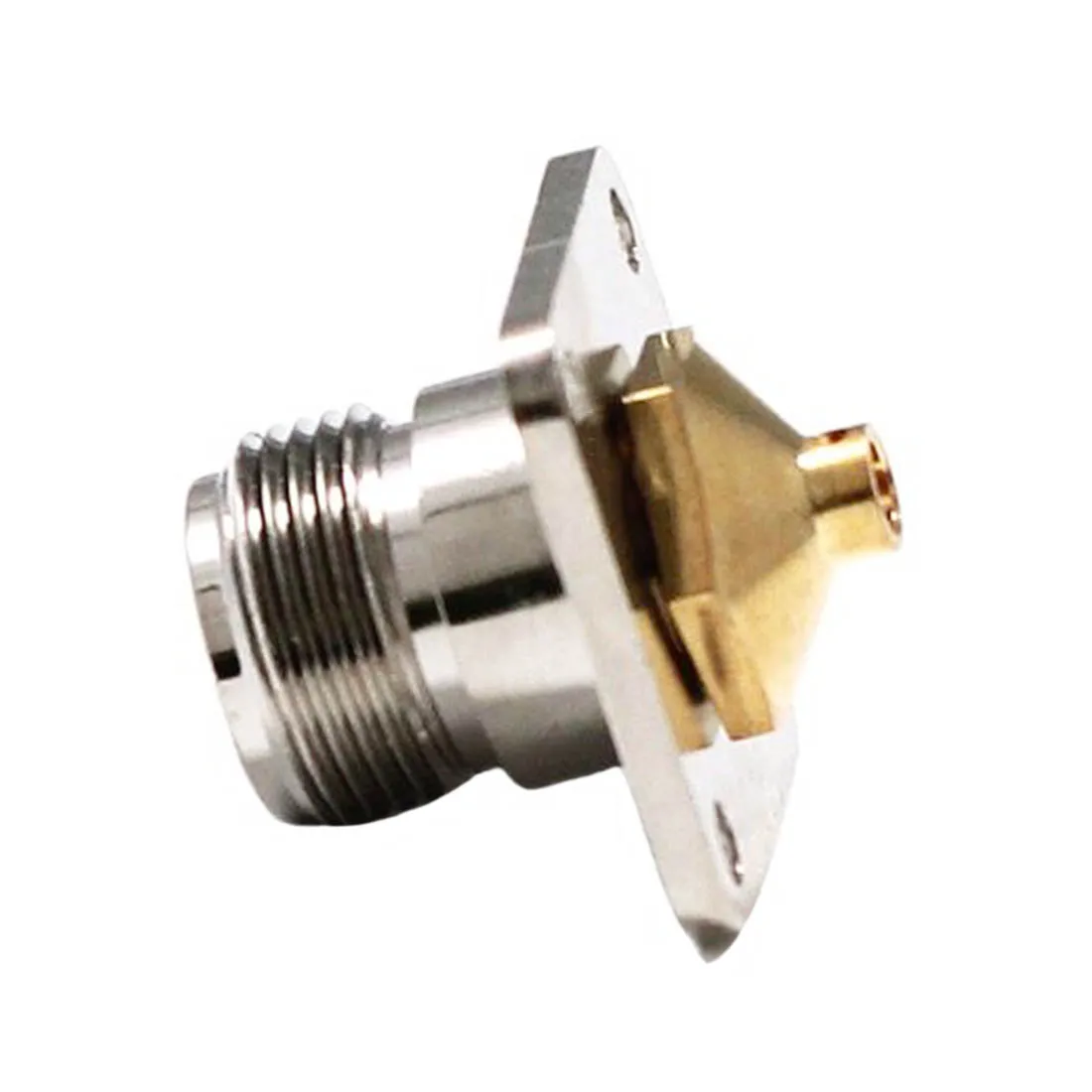 1pc N Female Jack RF Coax Connector Solder Cable RG402 141" 4-Hole ...