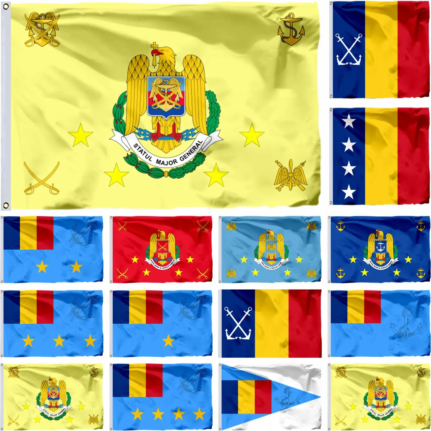 Military Staff Banners
