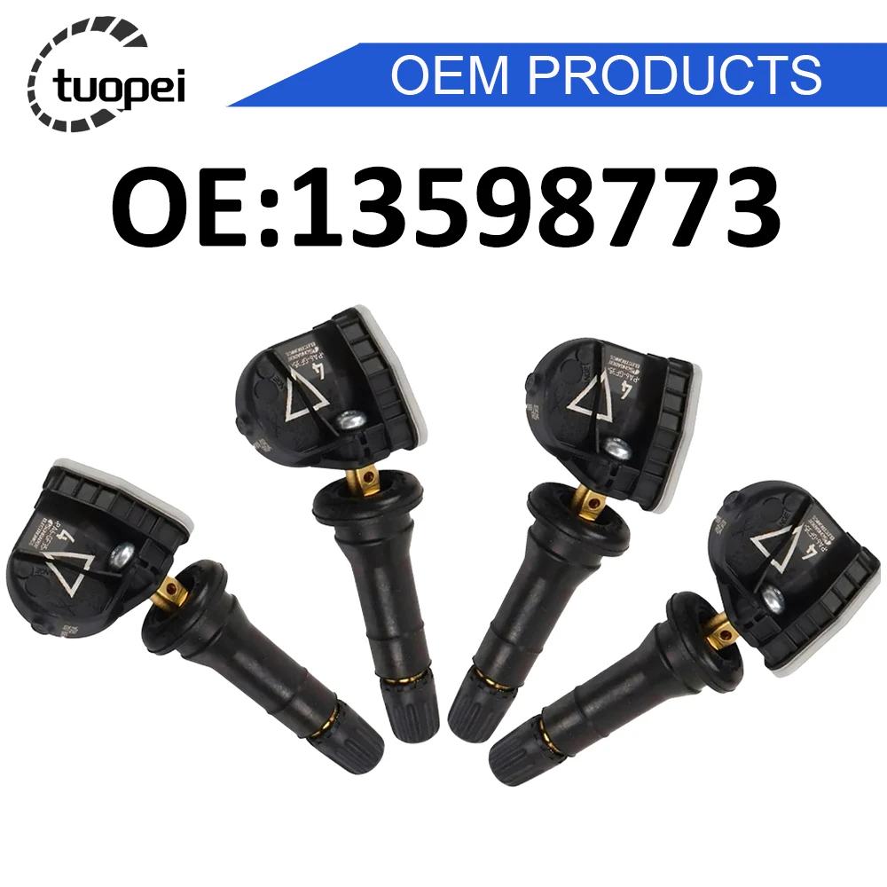 1/4PCS 13598773 TPMS Tire Pressure Sensor 433MHz For Buick LaCrosse ...