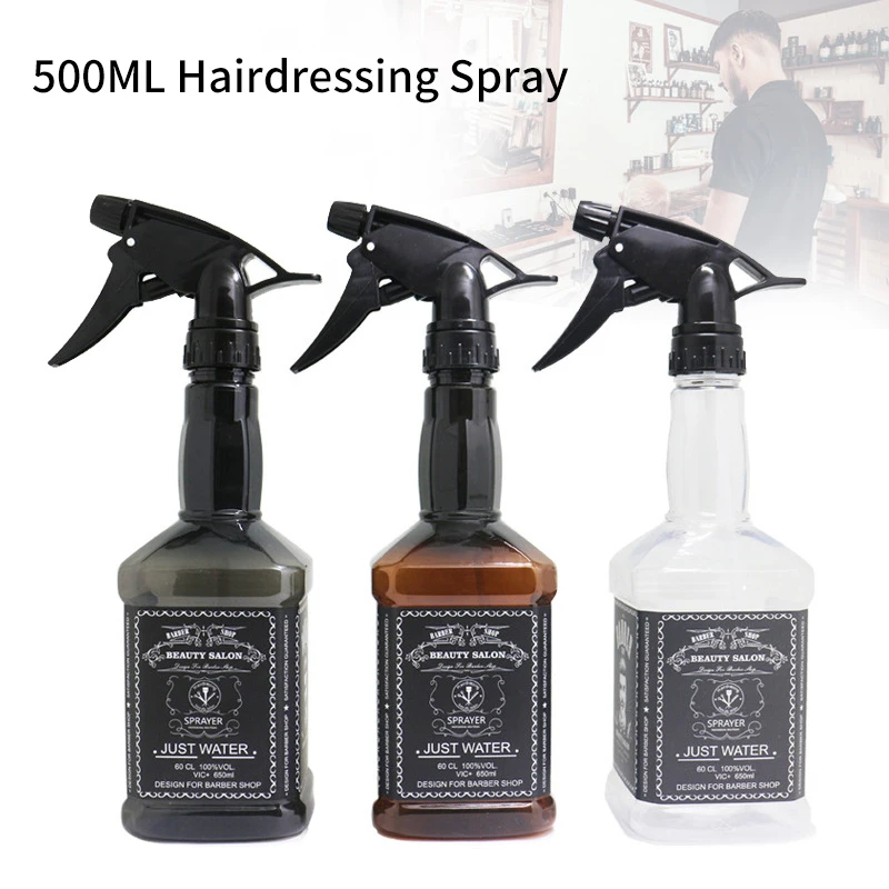 500ML-Hairdressing-Spray-Bottle-Empty-Bottle-Refillable-Mist-Bottle ...