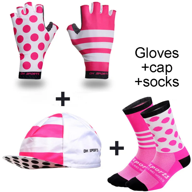 2024-NEW-Ice-fabric-Pro-Road-Bike-Short-Gloves-High-Elastic-Half-Finger ...