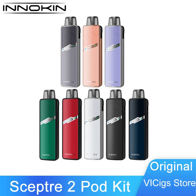 Original-Innokin-Sceptre-2-Pod-System-Kit-1400mAh-Battery-3ml-Cartridge ...