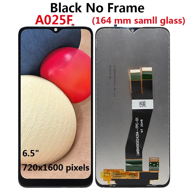 For Samsung Galaxy A02s A025 LCD With Frame Display Touch Screen ...