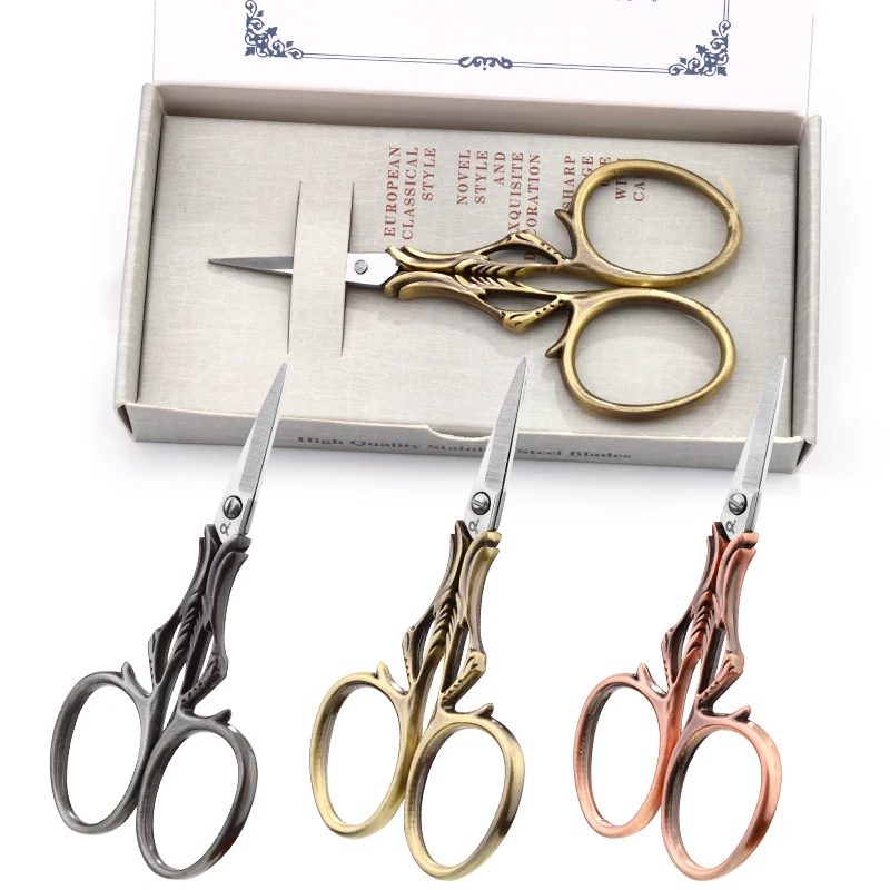 SHWAKK-New-Retro-Embroidery-Tailor-Scissors-Sewing-DIY-Craft-Needlework ...