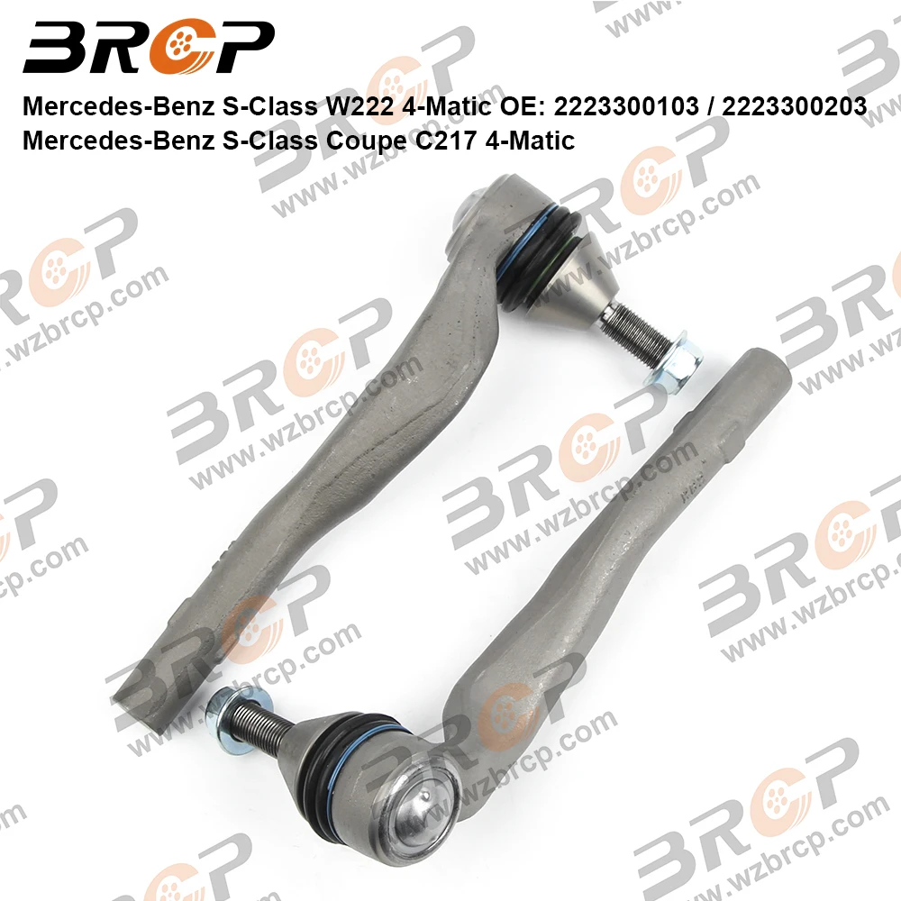 BRCP-Pair-Front-Axle-Outer-Steering-Tie-Rod-Ends-Ball-Joint-For ...