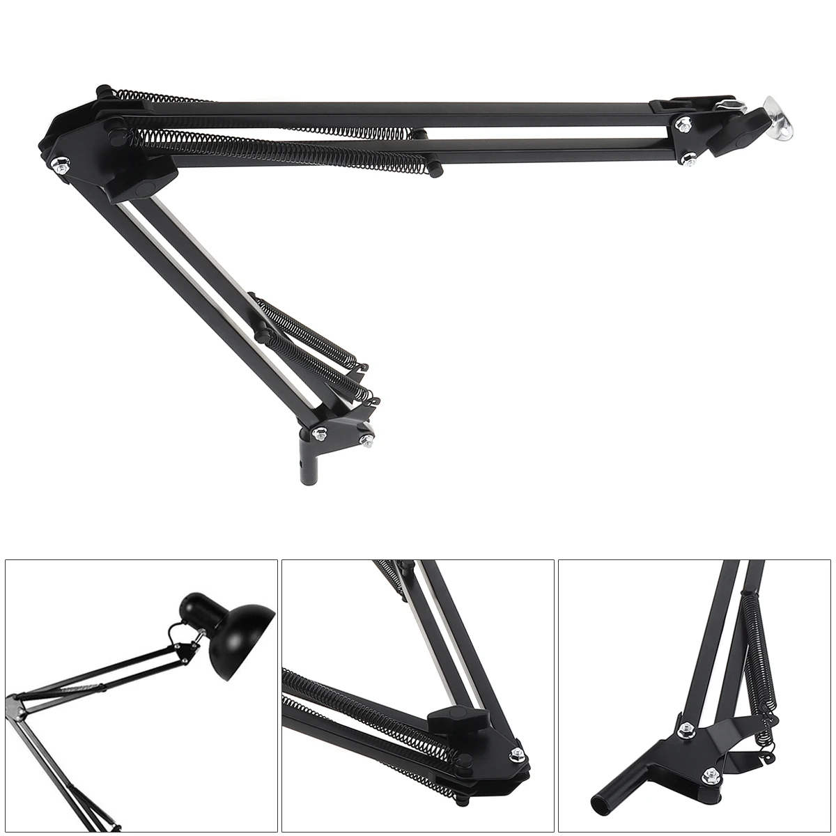 Universal-Flexible-Metal-Desktop-Stand-Long-Arm-Holder-Bracket-Tripod ...