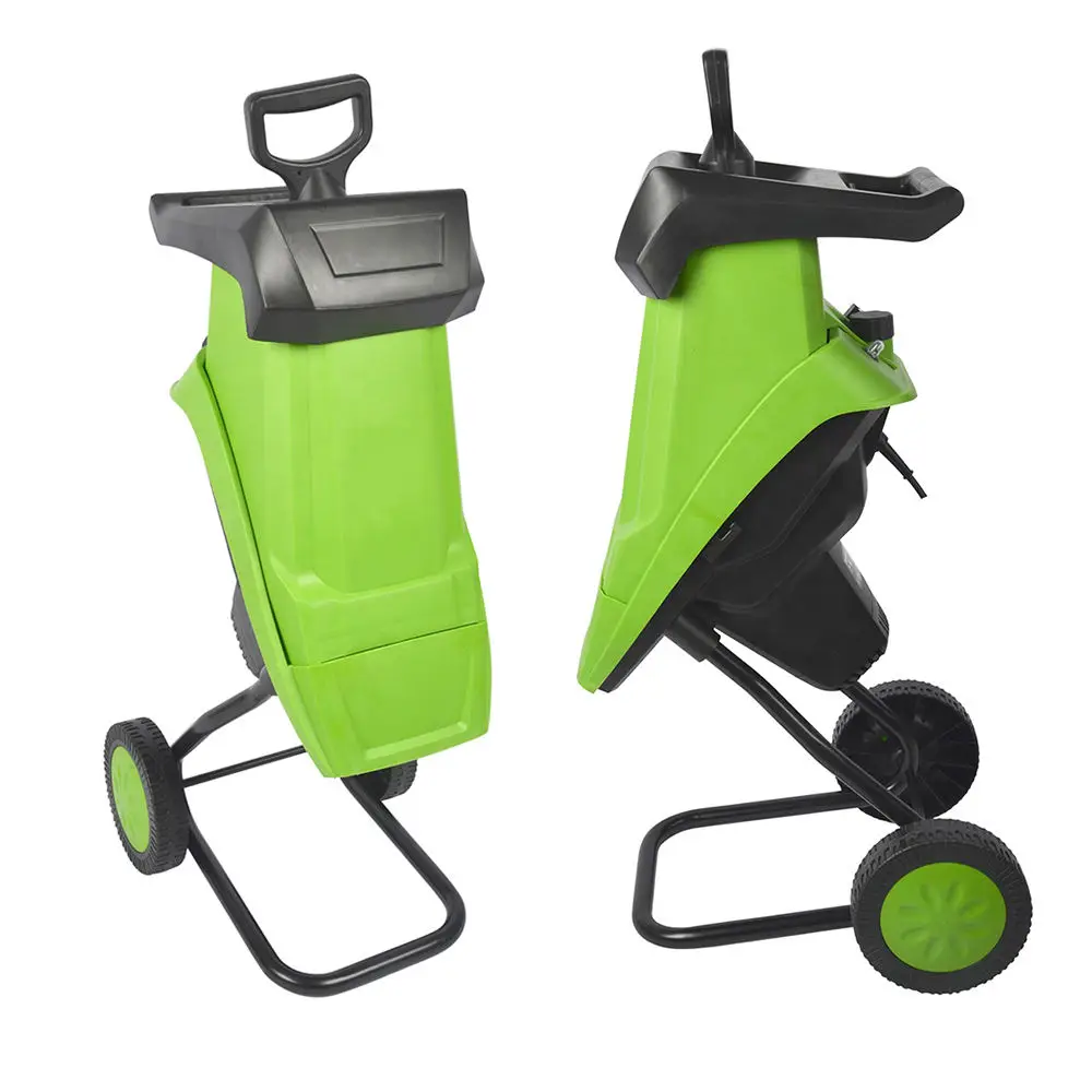 2500W Mini Garden Shredder Home Use Portable Leaf Bush Electric Cutter ...