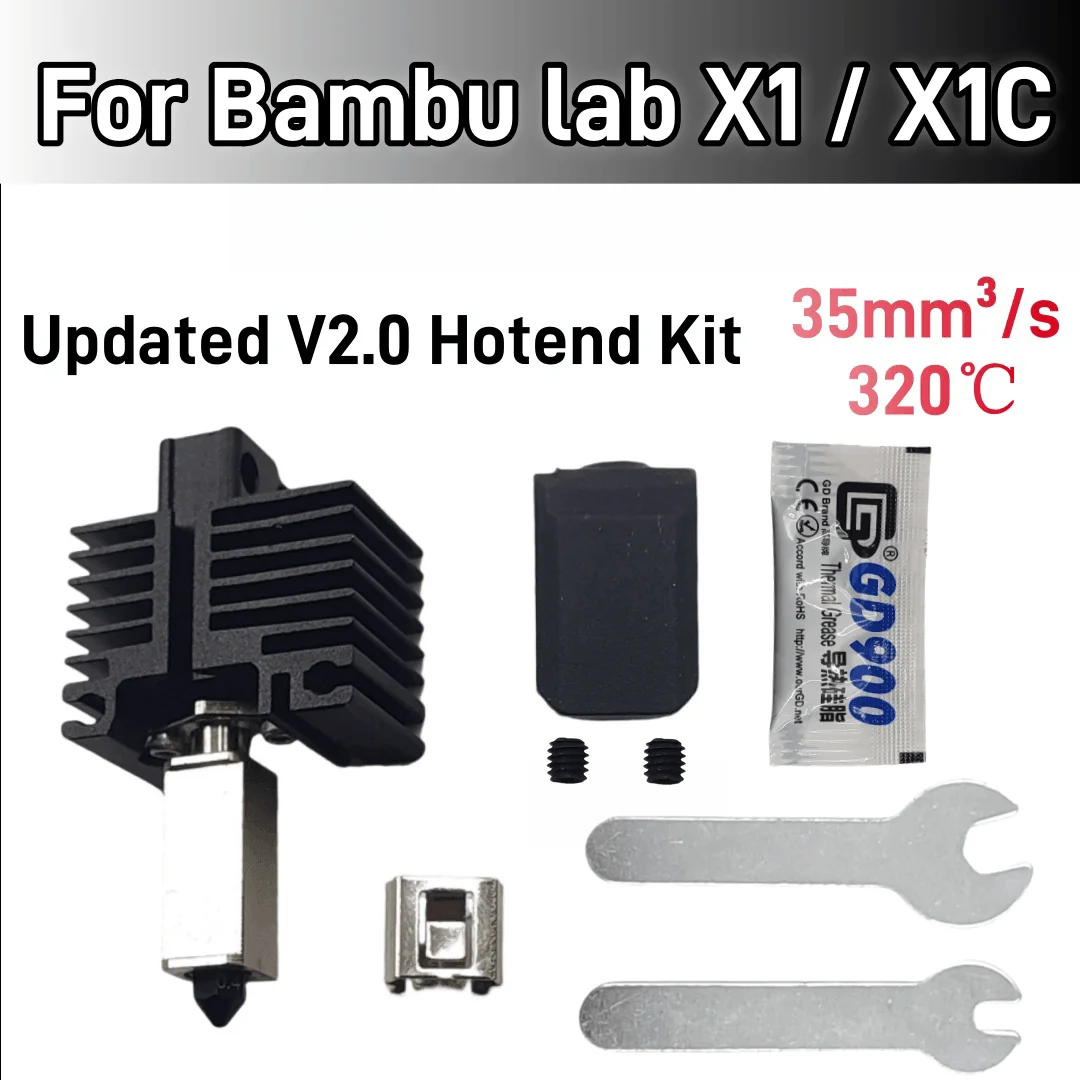 Para Bambu Lab X1 Series Hotend actualización 2,0 versión Bambulab Bi ...