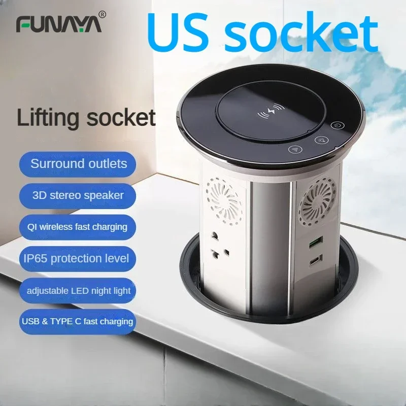 Pop-Up-Lifting-Socket-US-3-6-Outlets-with-USB-16A-1600W-AC110-250V-Wifi ...