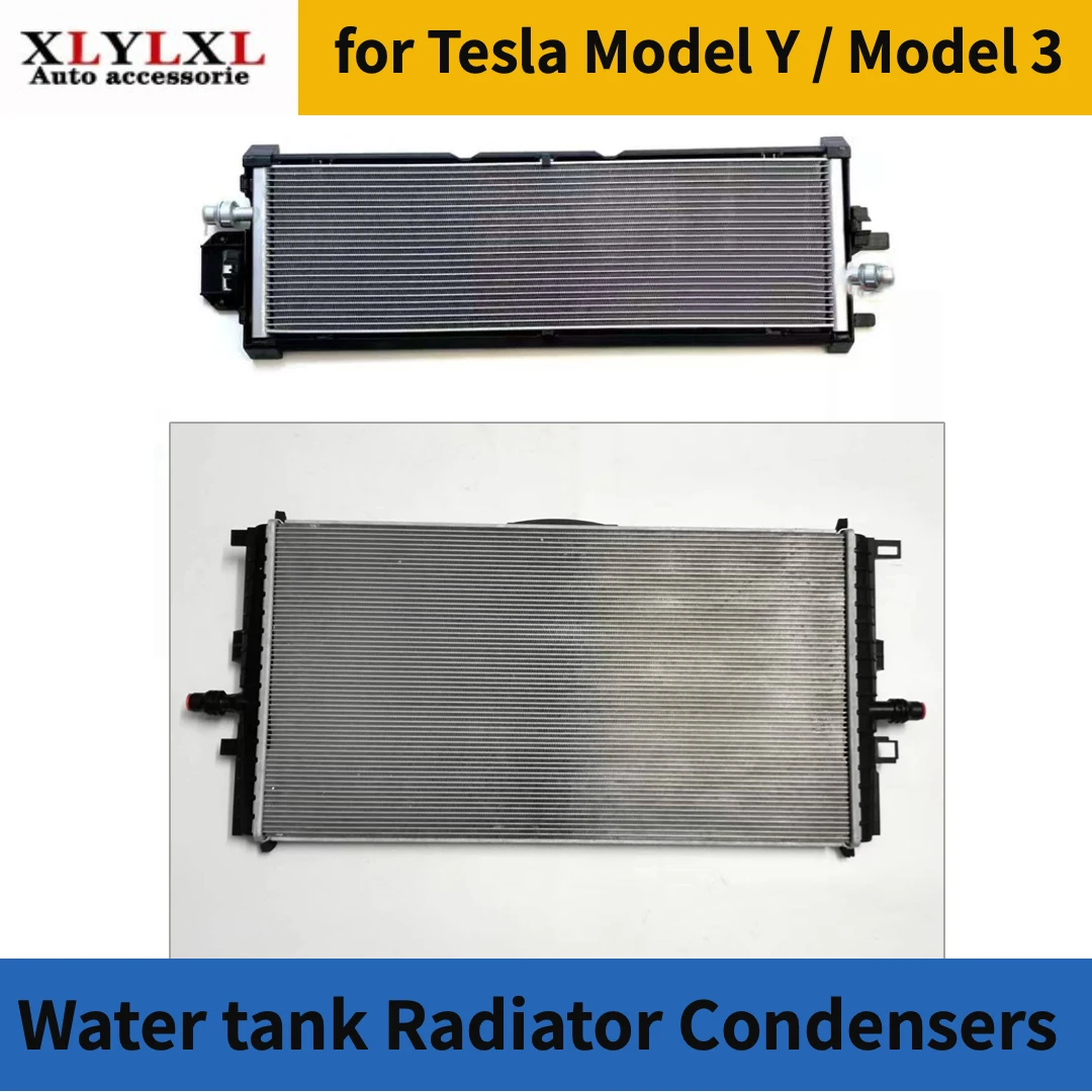 Water tank condenser for Tesla Model 3 Radiator Condensers Cooling ...