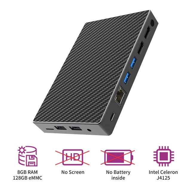 HIGOLE-Tablette industrielle 1 Pro, mini PC Windows 11, écran tactile 5 ...