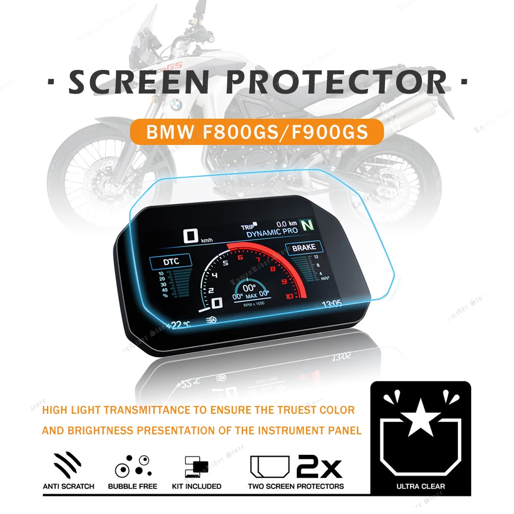 Motocicleta Painel Screen Protector, TPU Instrument Film, peças para ...