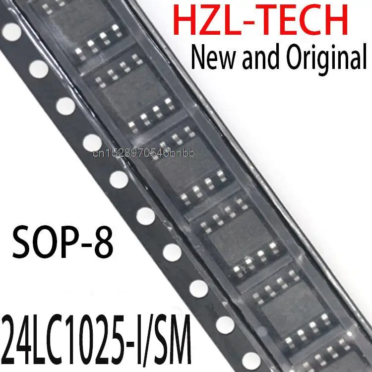 5PCS-New-and-Original-SOP-8-24LC1025-I-SOP-24LC1025-SOP8-1024K-I2Ctm ...
