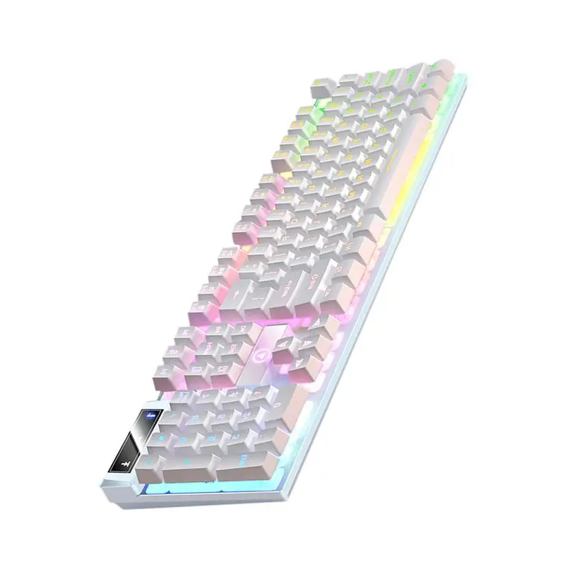 Mechanical-Keyboard-104-Keys-Desktop-Computer-Keyboard-Luminous ...