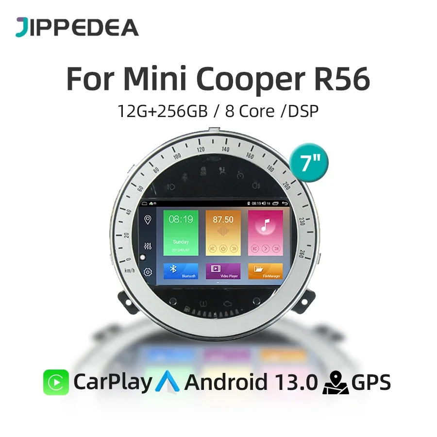 7-CarPlay-Android-13-GPS-Navigation-4G-WiFi-Audio-Stereo-Multimedia ...