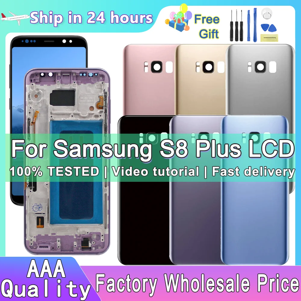 100-testado-s8-para-samsung-galaxy-s8-plus-display-lcd-painel-de-toque ...