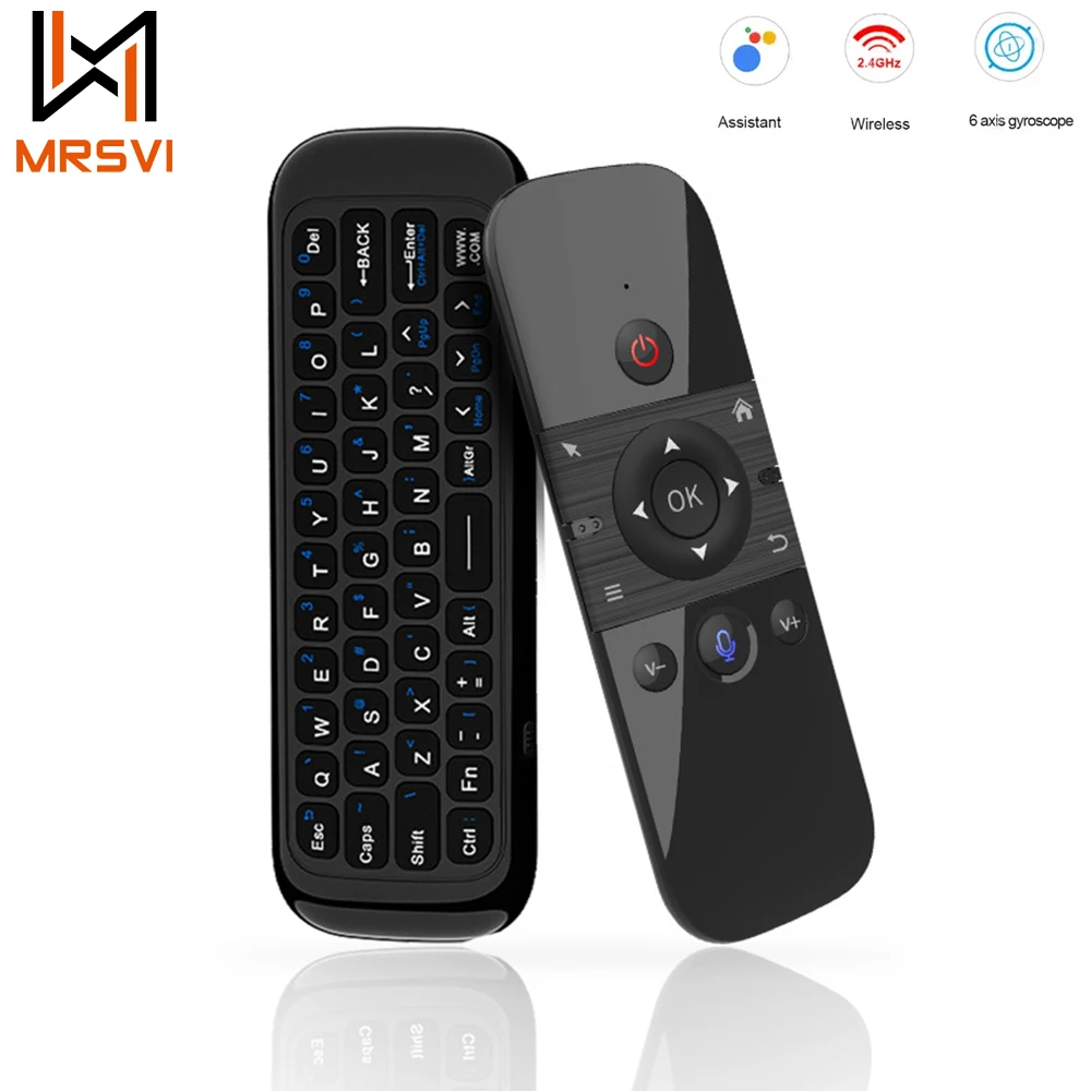 M8-Air-Mouse-Voice-Remote-Control-2-4G-Mini-Wireless-Keyboard-IR ...