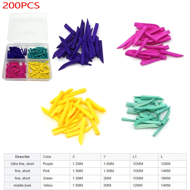 200Pcs-Dental-Wedge-Wood-Tooth-Interdental-Gap-Wedge-Specially-Treated ...