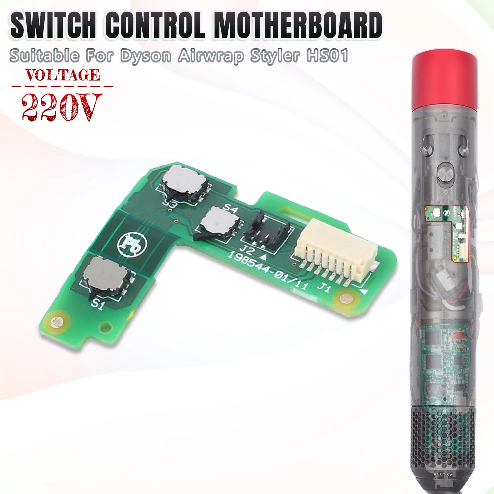 Switch-Control-Motherboard-Replacement-For-220V-Dyson-Airwrap-Styler ...