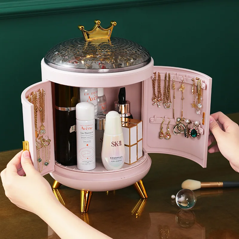 Makeup-Storage-Box-Make-Up-Skincare-Holder-Jewelry-Bag-Cosmetics ...