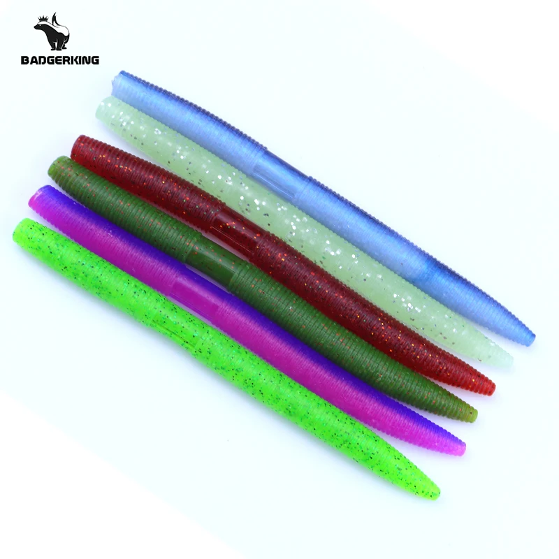 14cm-11g-Senko-Worm-Fishing-Lure-For-Neko-Rig-Wacky-Rig-Soft-Silicone ...