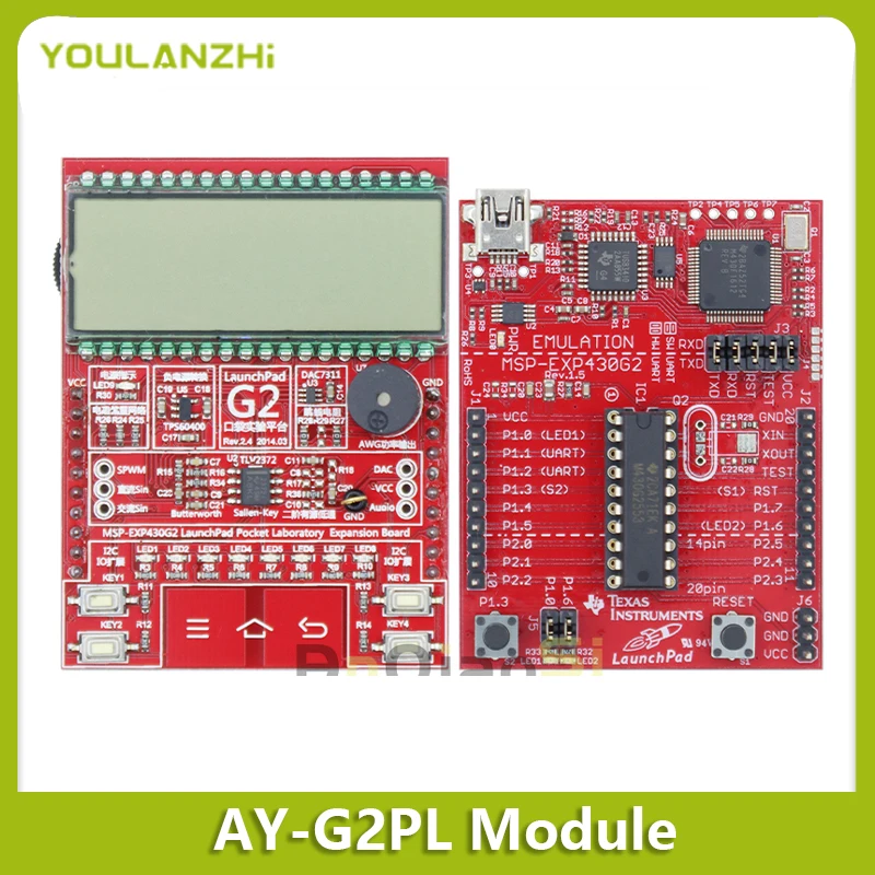 In stock, genuine AY-G2PL Module expansion board MSP430 pocket ...
