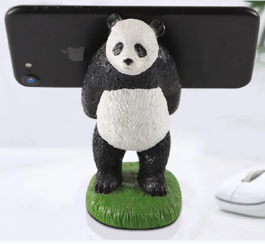 Panda Mobile Phone Support Decoration Gift Mobile Phone Holder Creative ...