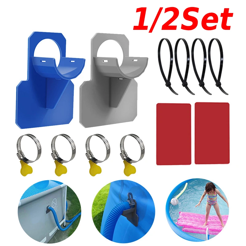 Swimming-Pool-Pipe-Fixing-Holder-Mount-Supports-Pipes-30-38mm-Intex ...