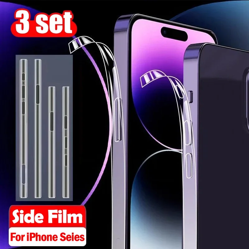 Ultra-thin Phone Side Film for IPhone 14 13 12 11 Pro Max X XS XR 8 ...