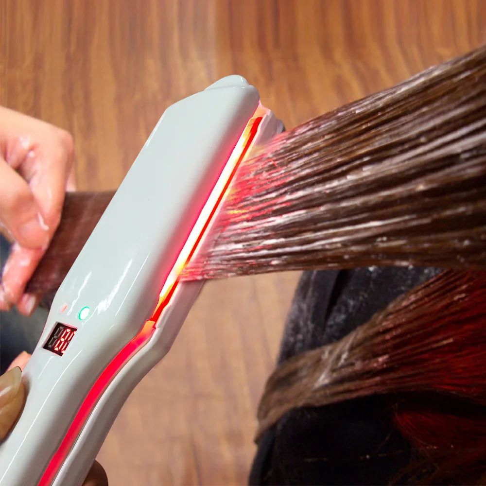 Professional-Cold-Hair-Straightener-Infrared-and-Ultrasonic-Salon-Care ...