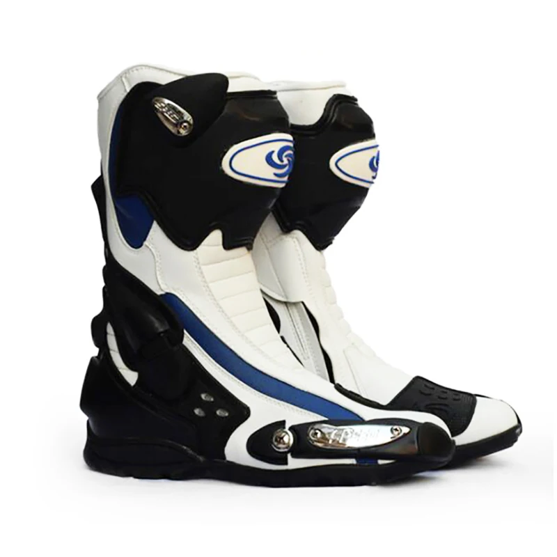 New Hot Motorcycle Boots Speed Biker Boot Racing Shoes Riding Tribe ...